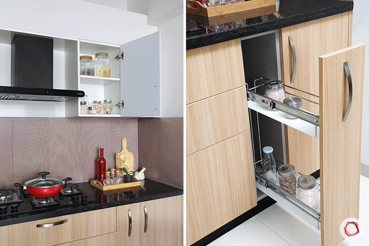 L Shaped Kitchen Design in Bengaluru on a Budget