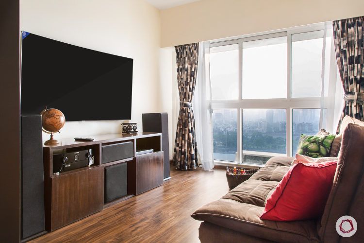 3BHK Apartment Interior Design in Mumbai for a Couple