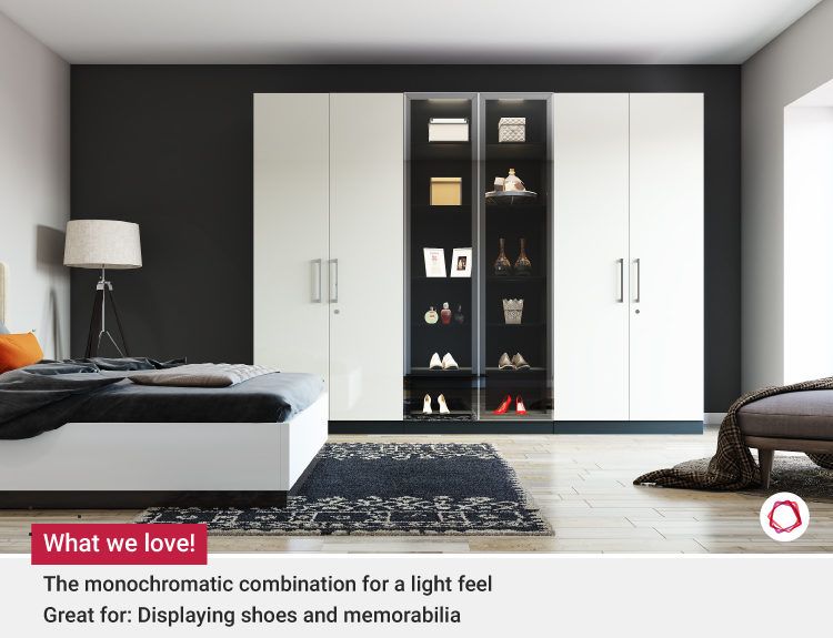 12 Glass Wardrobe Designs for a Gorgeous Look in your Bedroom