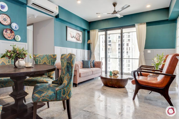 Delightfully Warm & Welcoming Interior Design for 1BHK Flat