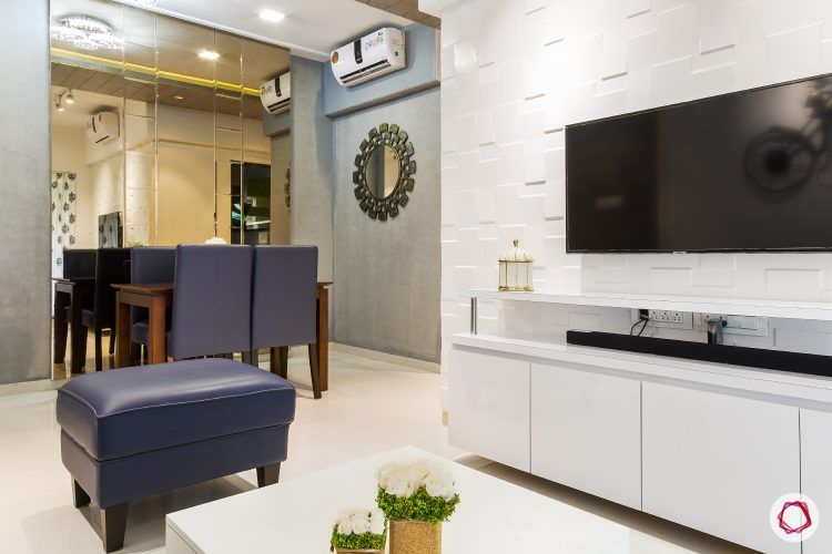 Space-saving Design For 2BHK at Rustomjee Urbania