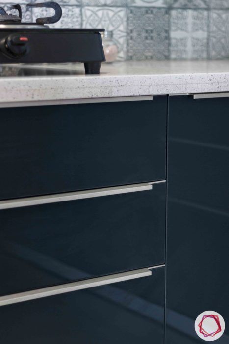 Anti-scratch Finish for Compact Kitchen at DNR Atmosphere