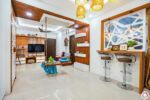 Asta AVM 3BHK Home Interior Design: Classic Decor in Wood