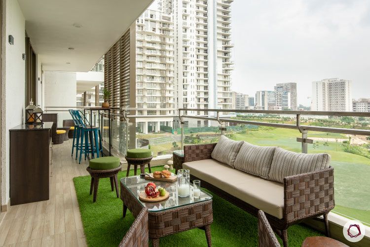 Large Balcony Design Ideas from #LivspaceHomes