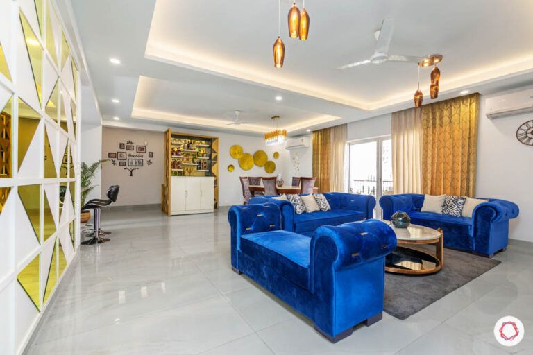 Blue Sofa: 17 Modern Blue Sofa Designs for a Chic Home