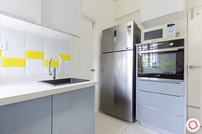 Small Kitchen Design for This Flat at Purva Paradise | LivspaceHome