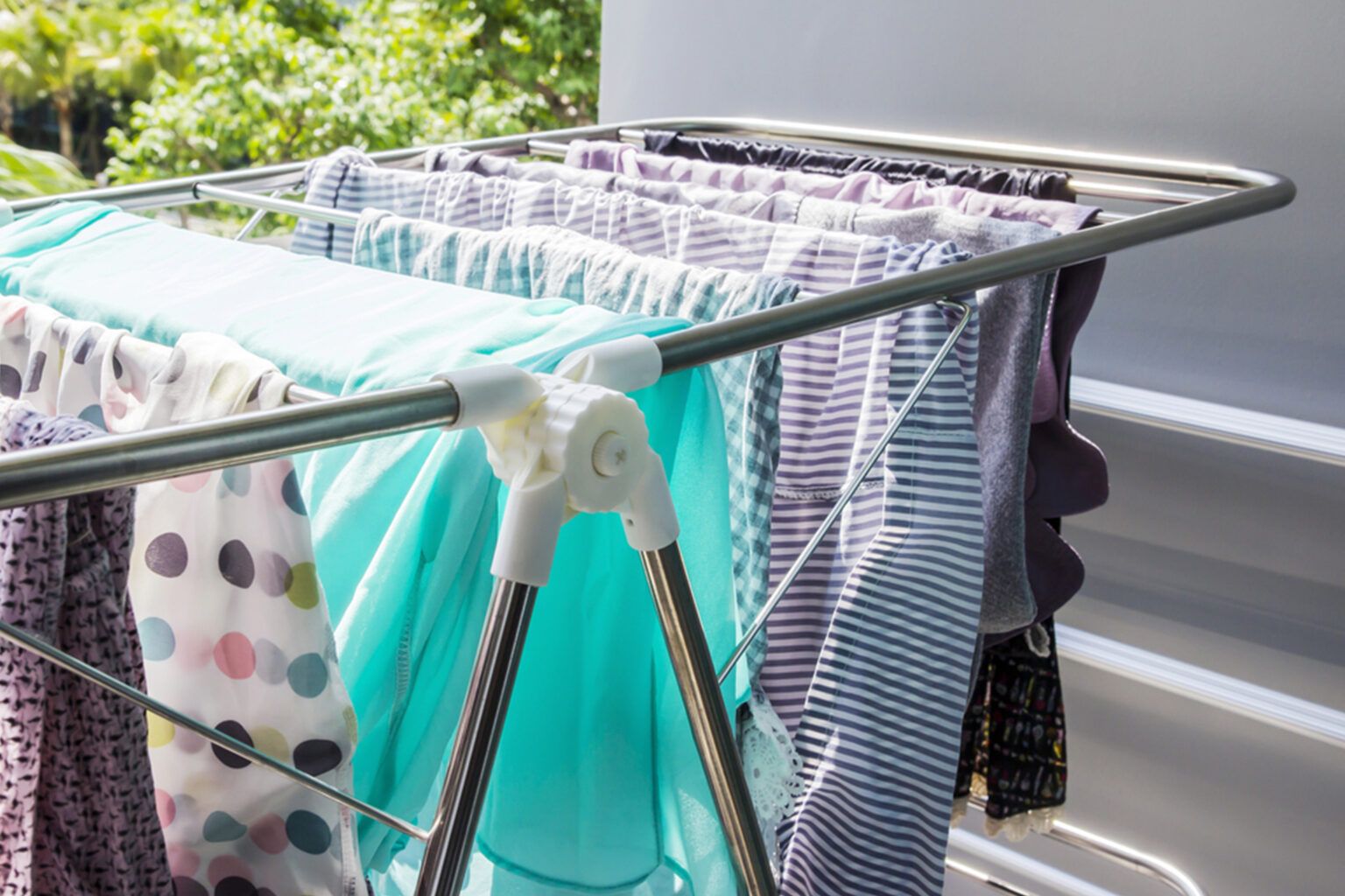 Dry Clothes Indoors in a Compact Apartment With These Handy Hacks