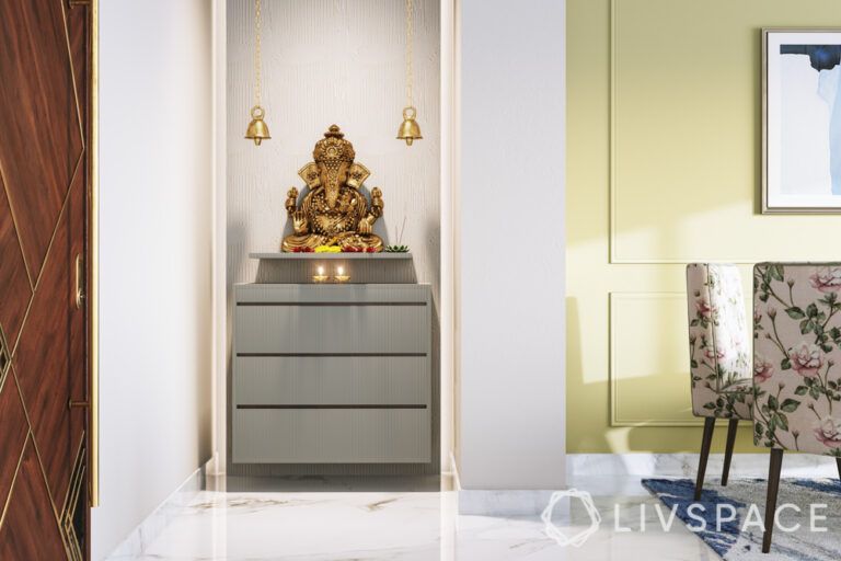 5 Small Pooja Room Designs in Apartments With Limited Space