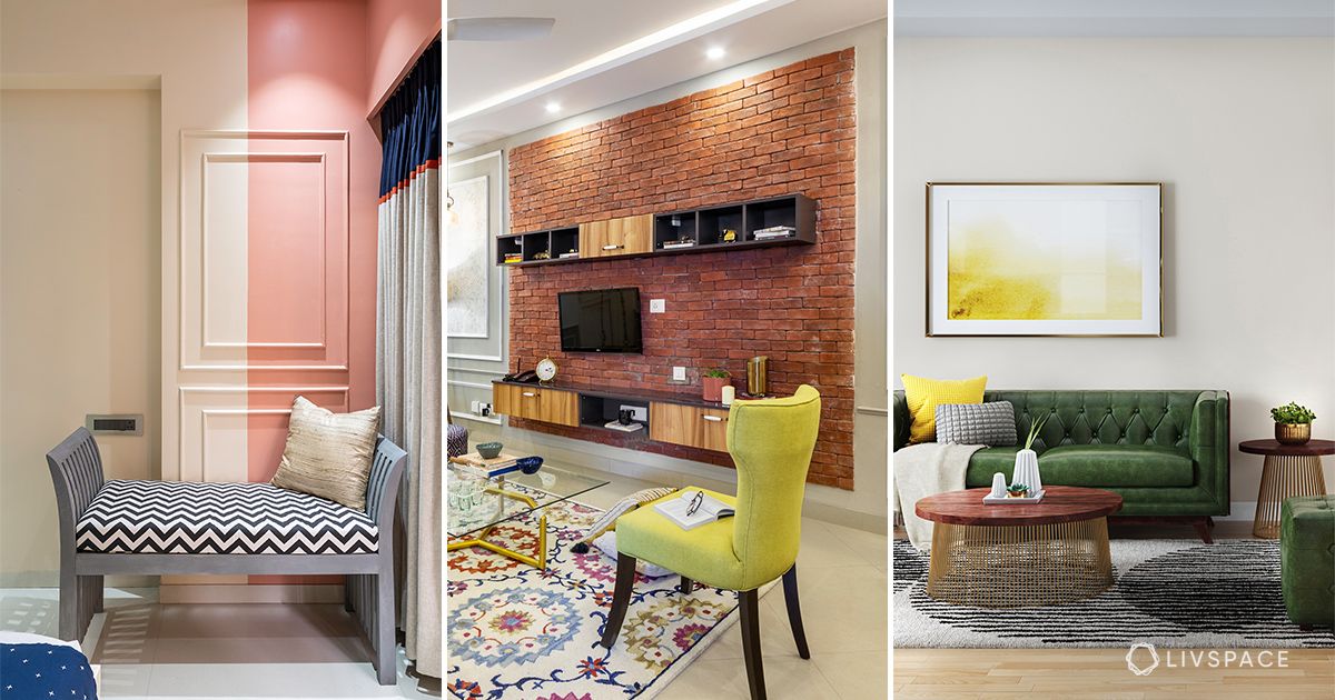 15 Two Colour Combination For Living Room That Designers Swear By