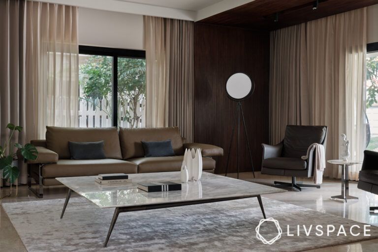 Best Two-Colour Combinations for Living Rooms by Livspace