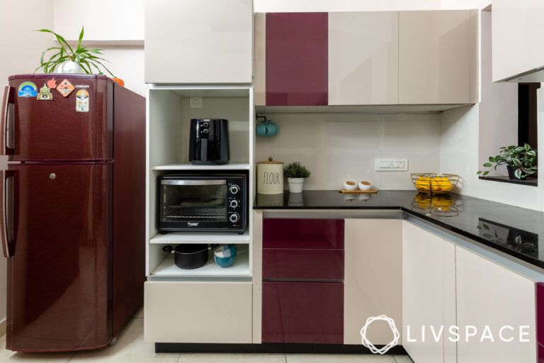 A Renovation of a U-Shaped Kitchen Design in Kochi in ₹2.5 Lakh