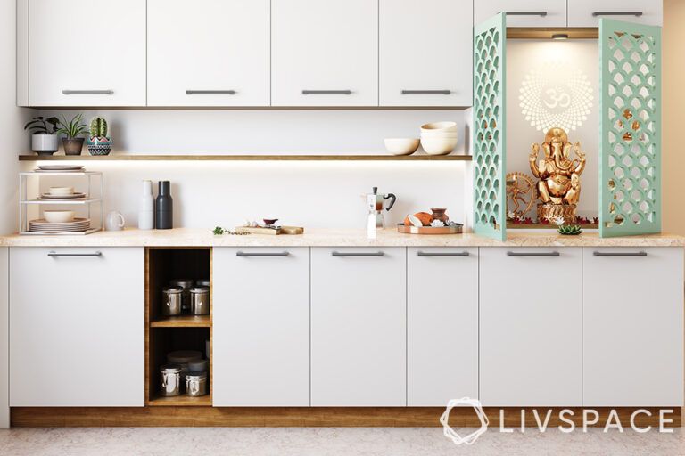8 Stunning New Pooja Unit Designs of 2023 With Their Prices