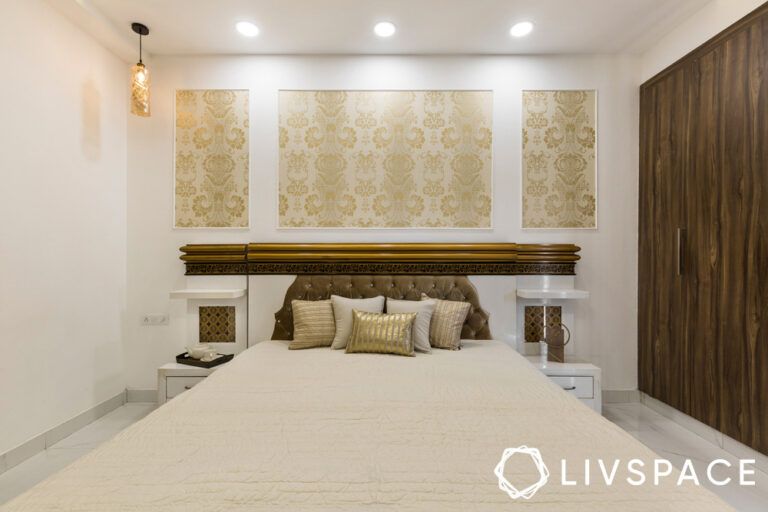 16 Bedroom Wall Design Ideas | Latest Bedroom Wall Designs by Livspace