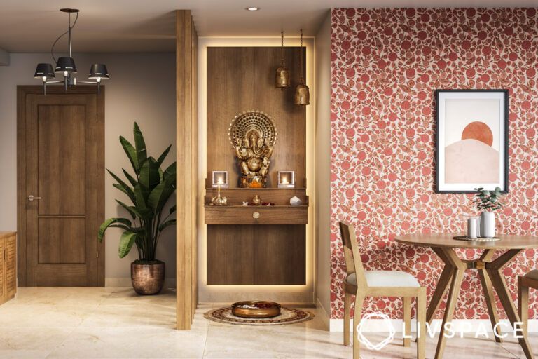 5 Exquisite Pooja Shelf Designs For Walls