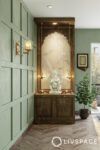 20+ Low-Cost Pooja Unit Designs That Are Perfect for Compact Homes