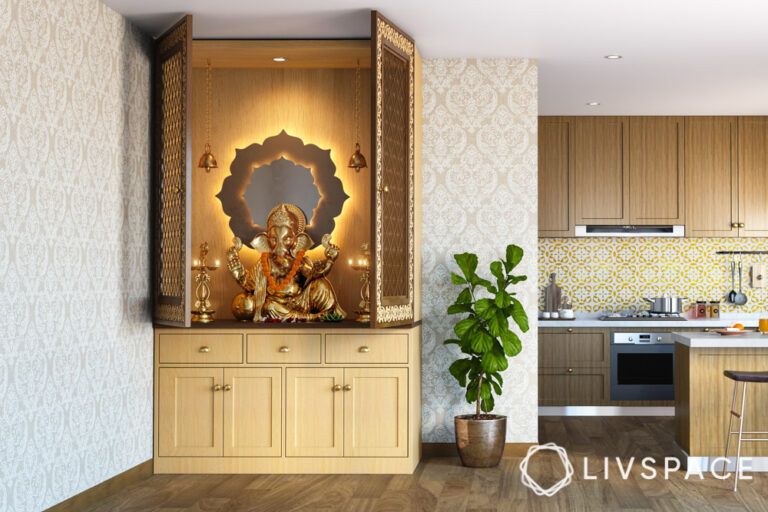 20+ Low-Cost Pooja Unit Designs That Are Perfect for Compact Homes