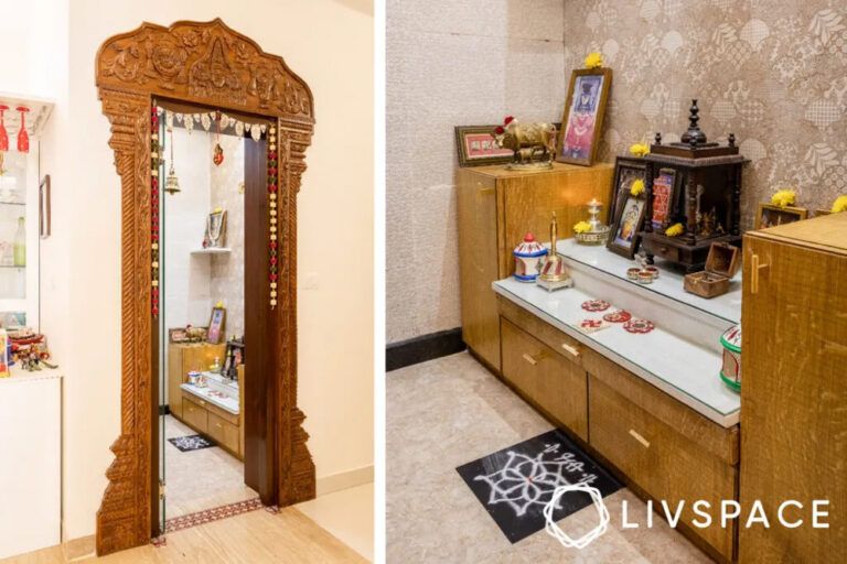 14 Indian Style Pooja Room Designs | Stunning Pooja Unit Designs