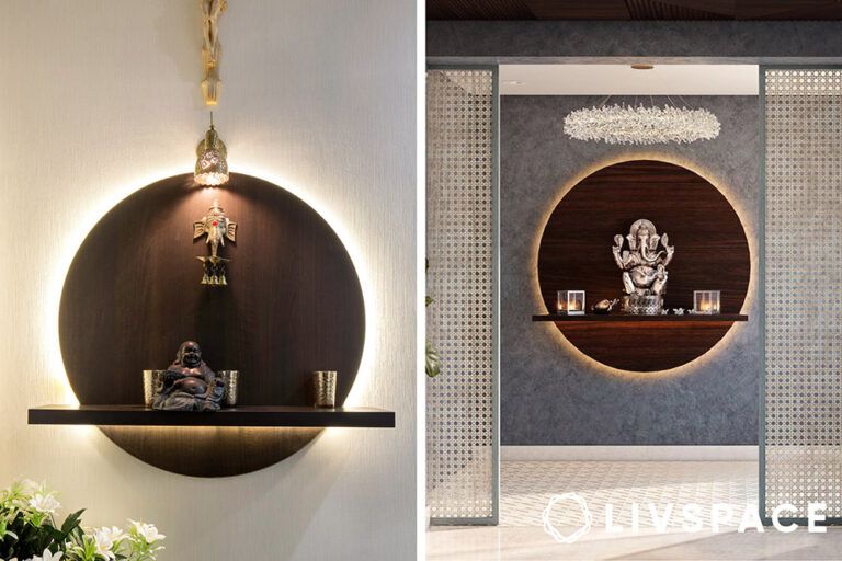 35+ Mandir Design Ideas: Wall-mounted, Contemporary, and More