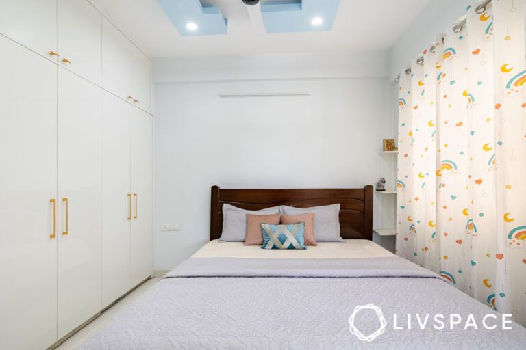 900 Sq. Ft. Interior Design for RSun Clover Apartment Under ₹8 Lac