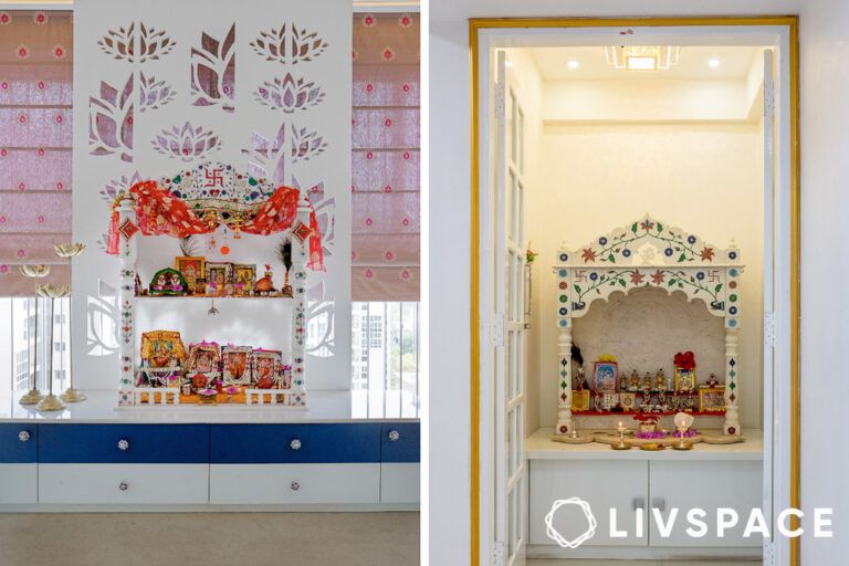 Marble Pooja Room Designs for Your Classy Home | Livspace