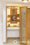 20+ Back Panel Ideas to Give Your Pooja Room a Quick Makeover