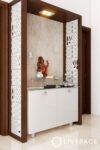 20+ Back Panel Ideas to Give Your Pooja Room a Quick Makeover