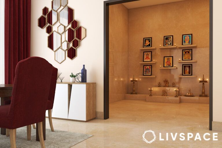 Marble Pooja Room Designs for Your Classy Home | Livspace
