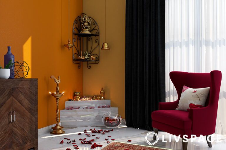Marble Pooja Room Designs for Your Classy Home | Livspace