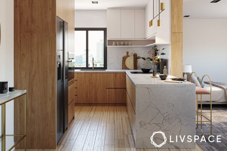 Top Small Kitchen Design Ideas in the Indian Style Under 100 Sq. Ft.