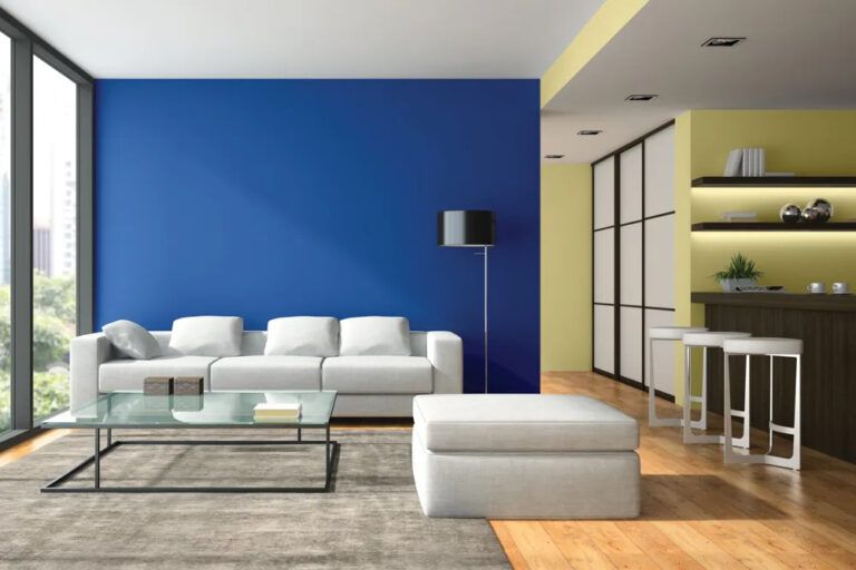 15+ Stunning Hall Colour Combination Ideas for Living Room