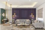15+ Stunning Hall Colour Combination Ideas for Living Room