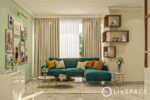 15+ Stunning Hall Colour Combination Ideas for Living Room