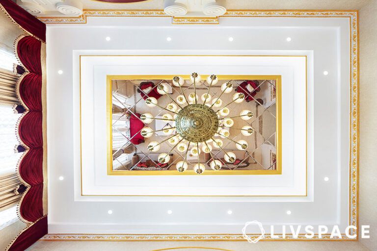 Bedroom False Ceiling Cost 2026 | POP vs Gypsum vs PVC + LED Pricing