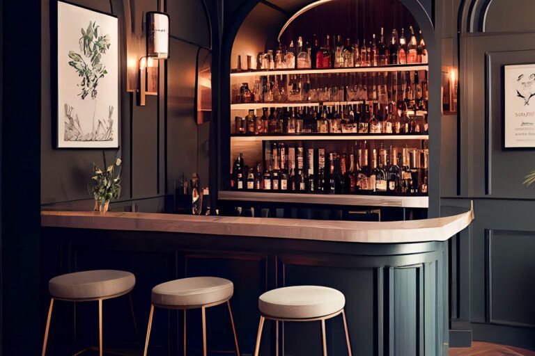 35+ Chic Bar Counter Designs for the Spirited Souls and Happy Hours