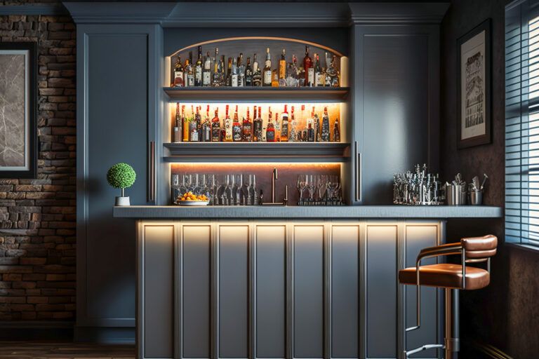 35+ Chic Bar Counter Designs for the Spirited Souls and Happy Hours
