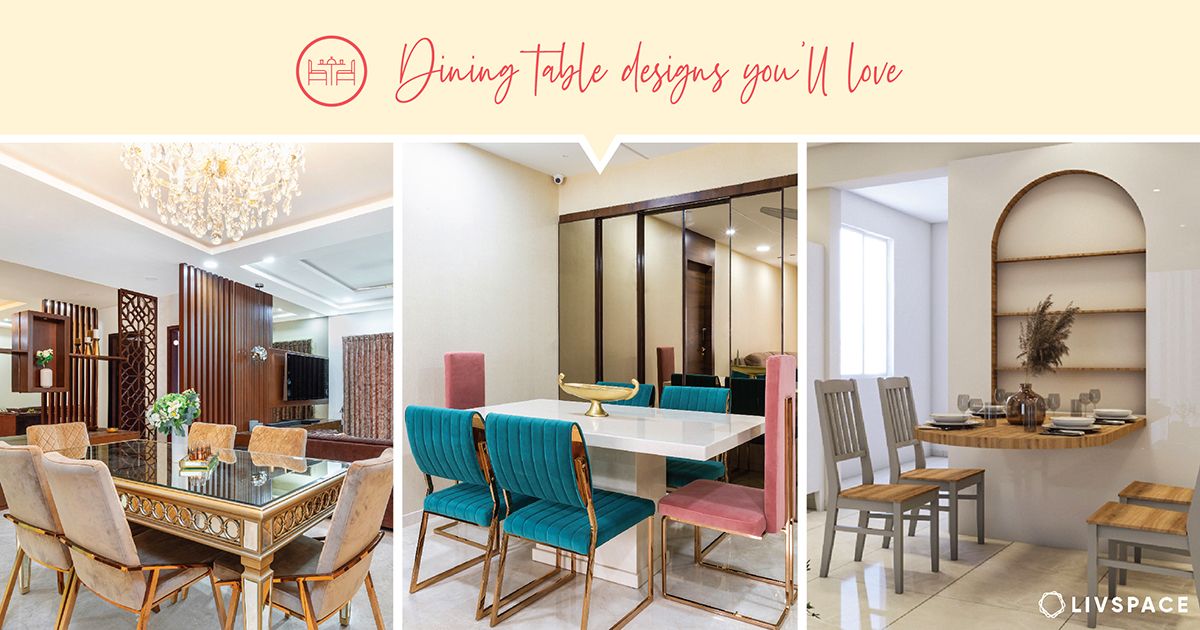 Wall Mounted Dining Table Designs India