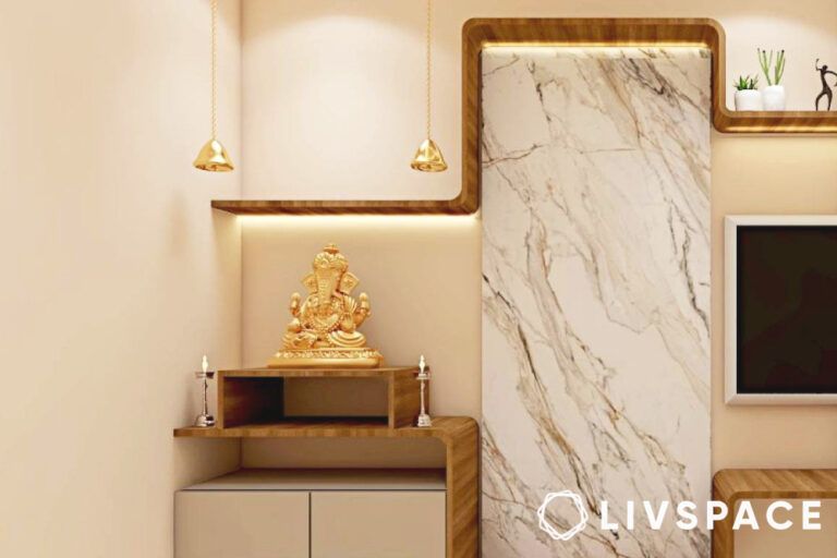 14 Ways to Design Multi-Purpose TV Units With Mandir