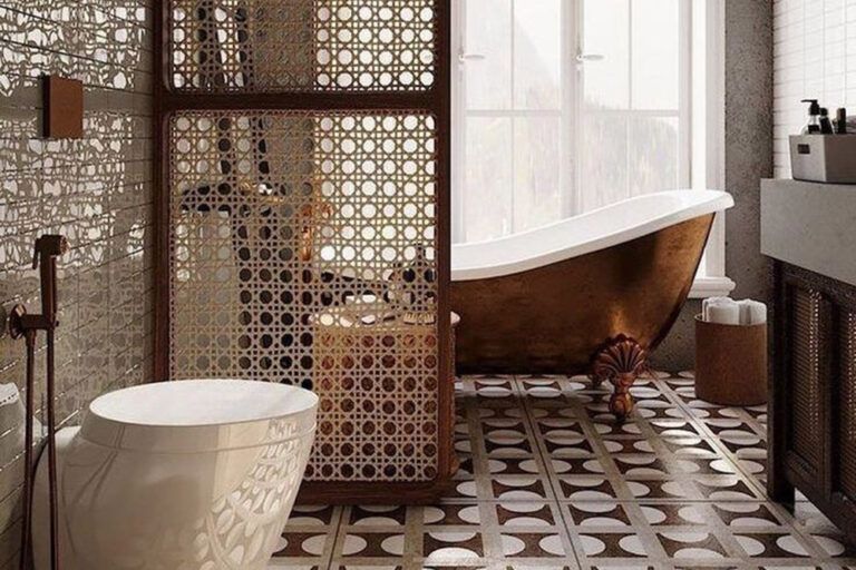 40+ Bathroom Floor Tiles That Will Make You Love Your Bathroom Again