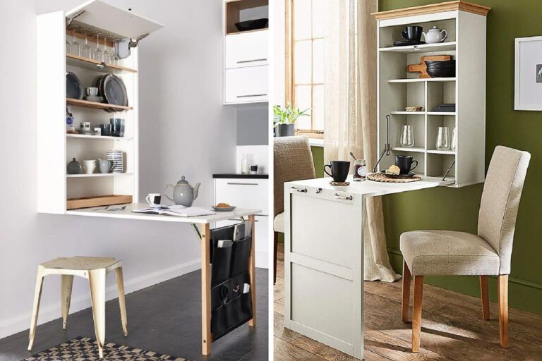 Transform Your Home With These 10 Amazing Foldable Wall Tables