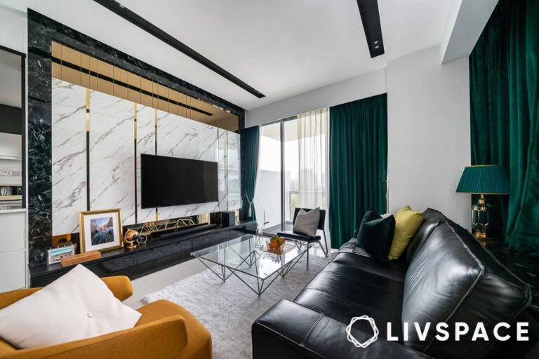 In the Spotlight: 15 Incredible Marble TV Unit Design Ideas