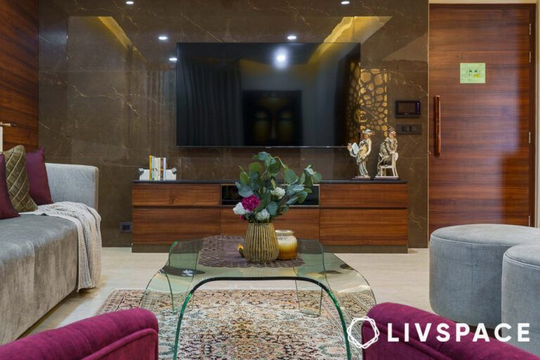 In the Spotlight: 15 Incredible Marble TV Unit Design Ideas