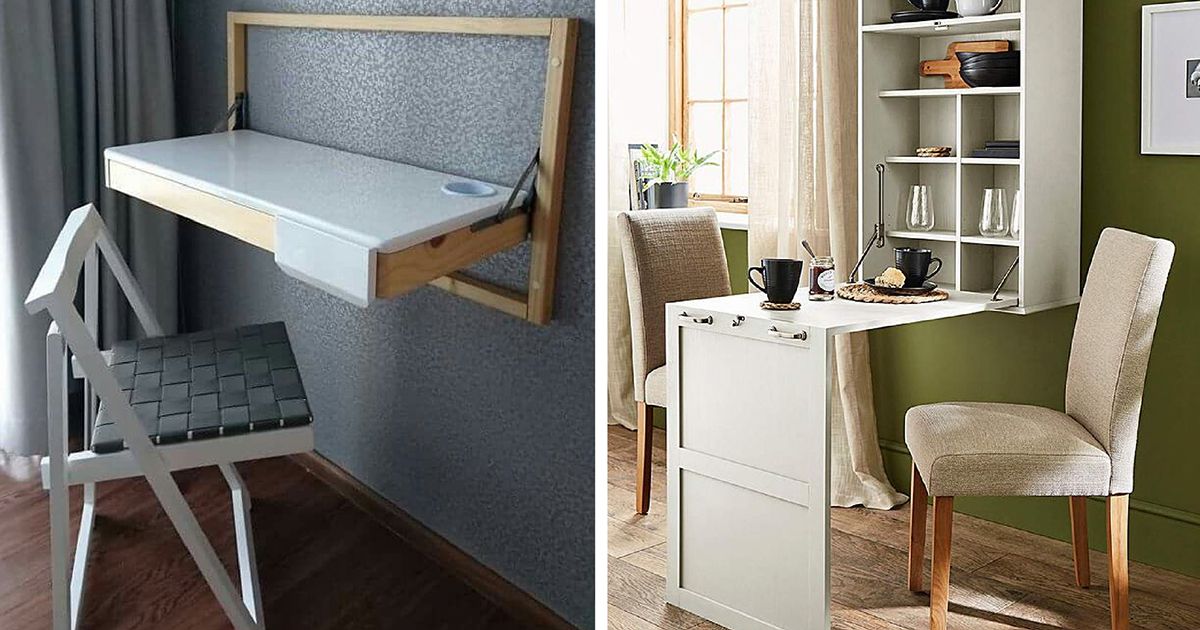 Table foldable wall store