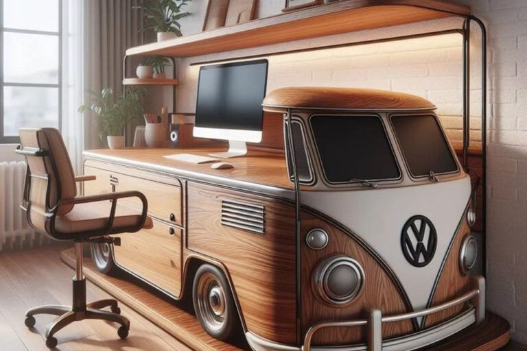 40+ Unique Bed Table Designs for Study and Work