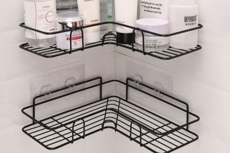 10 Bathroom Corner Shelf Designs to Upgrade Your Shower Time