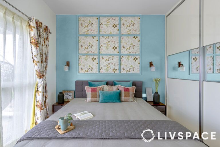 How To Combine Sky Blue Two Colour Combination for Bedroom Walls?