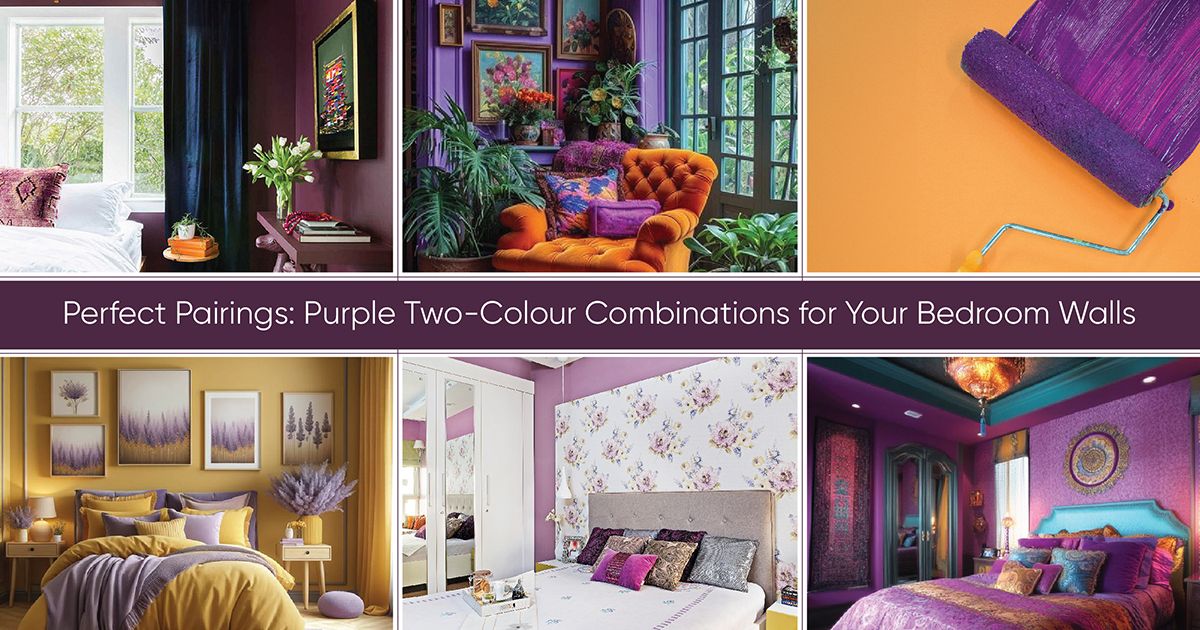 What Color Bedding With Purple Walls - Infoupdate.org