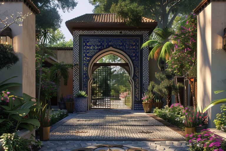 15+ Unique & Architectural Front Gate Arch Designs for Your Home