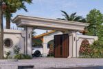 15+ Unique & Architectural Front Gate Arch Designs for Your Home