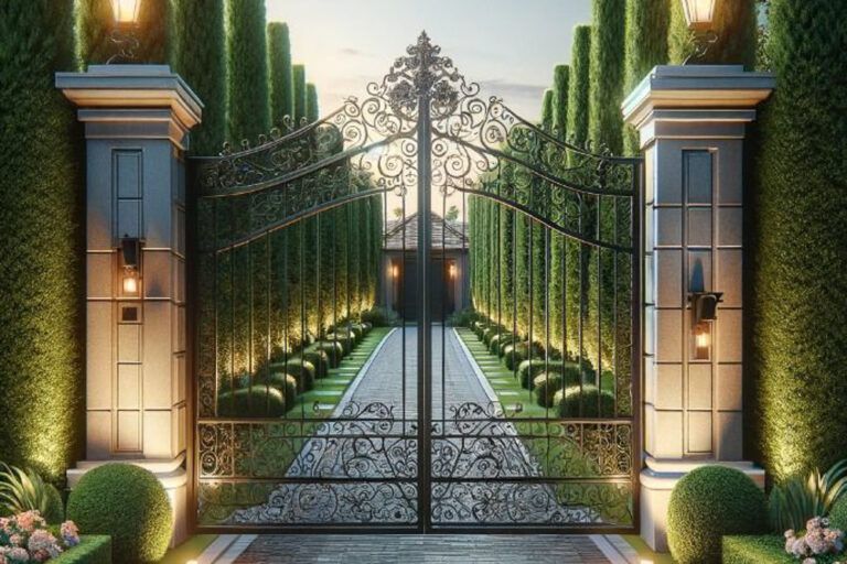 15+ Unique & Architectural Front Gate Arch Designs for Your Home
