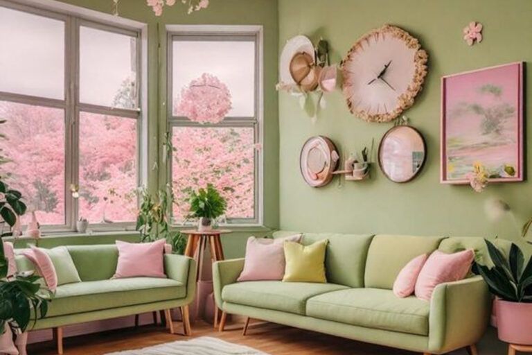 Pista Green Colour Combination: 14 Designs to Brighten Up Your Space